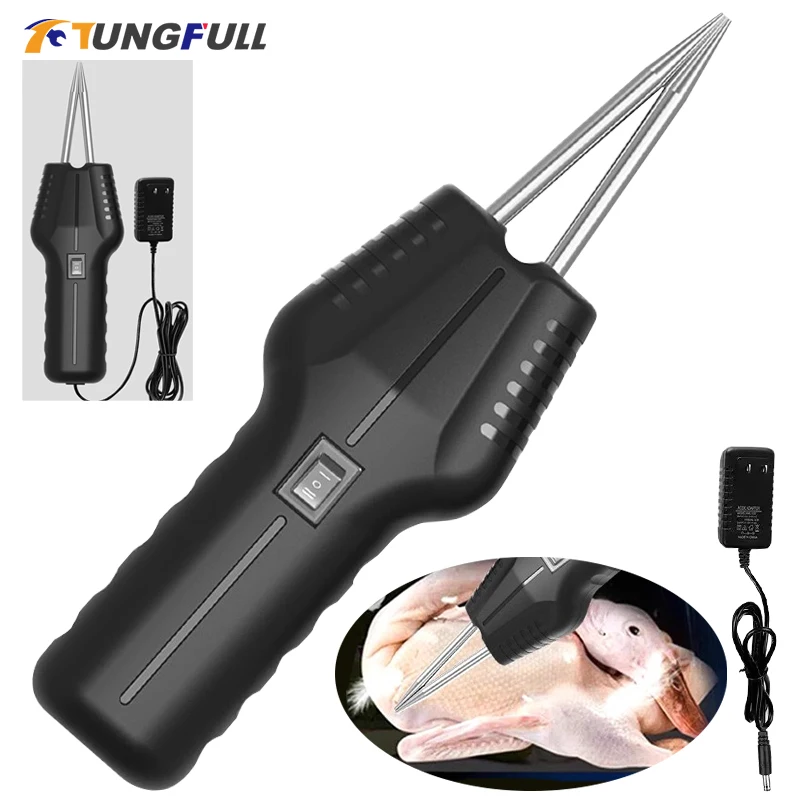 Electric-Feather-Plucker-Hair-Extractor-160W-Handheld-Chicken-Duck ...