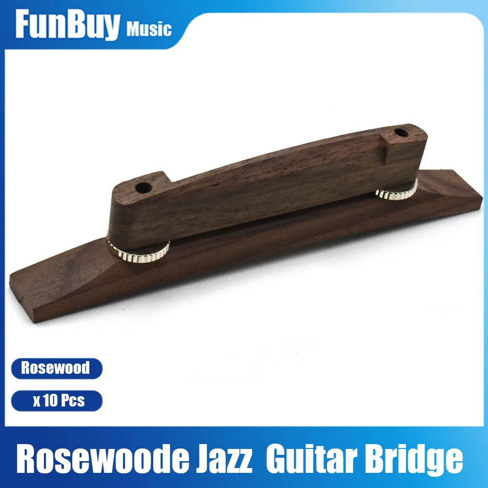 10pcs-Rosewood-Archtop-Bridge-for-Jazz-Guitar-Jazz-Guitar-Bridge ...