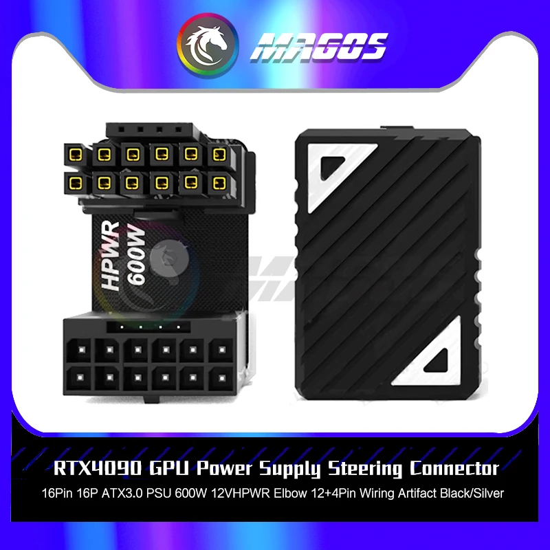 Conector-de-dire-o-GPU-Power-Supply-Fia-o-Artefato-Preto-Prata-RTX4090 ...
