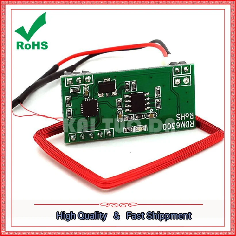 5pcs RFID Module Lot 5-Pack RDM6300 RFID Reader Modules - UART Serial ...