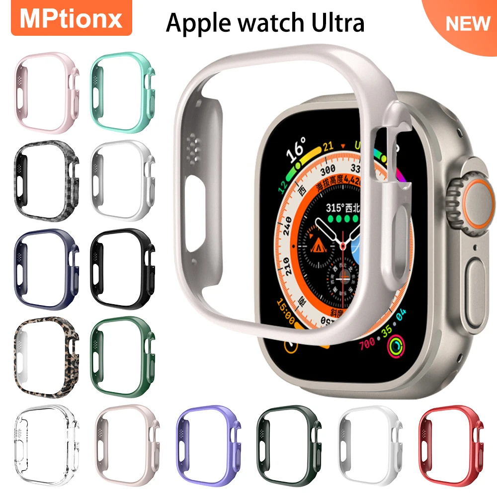 Funda de reloj para Apple Watch Ultra 49mm, carcasa protectora dura de ...