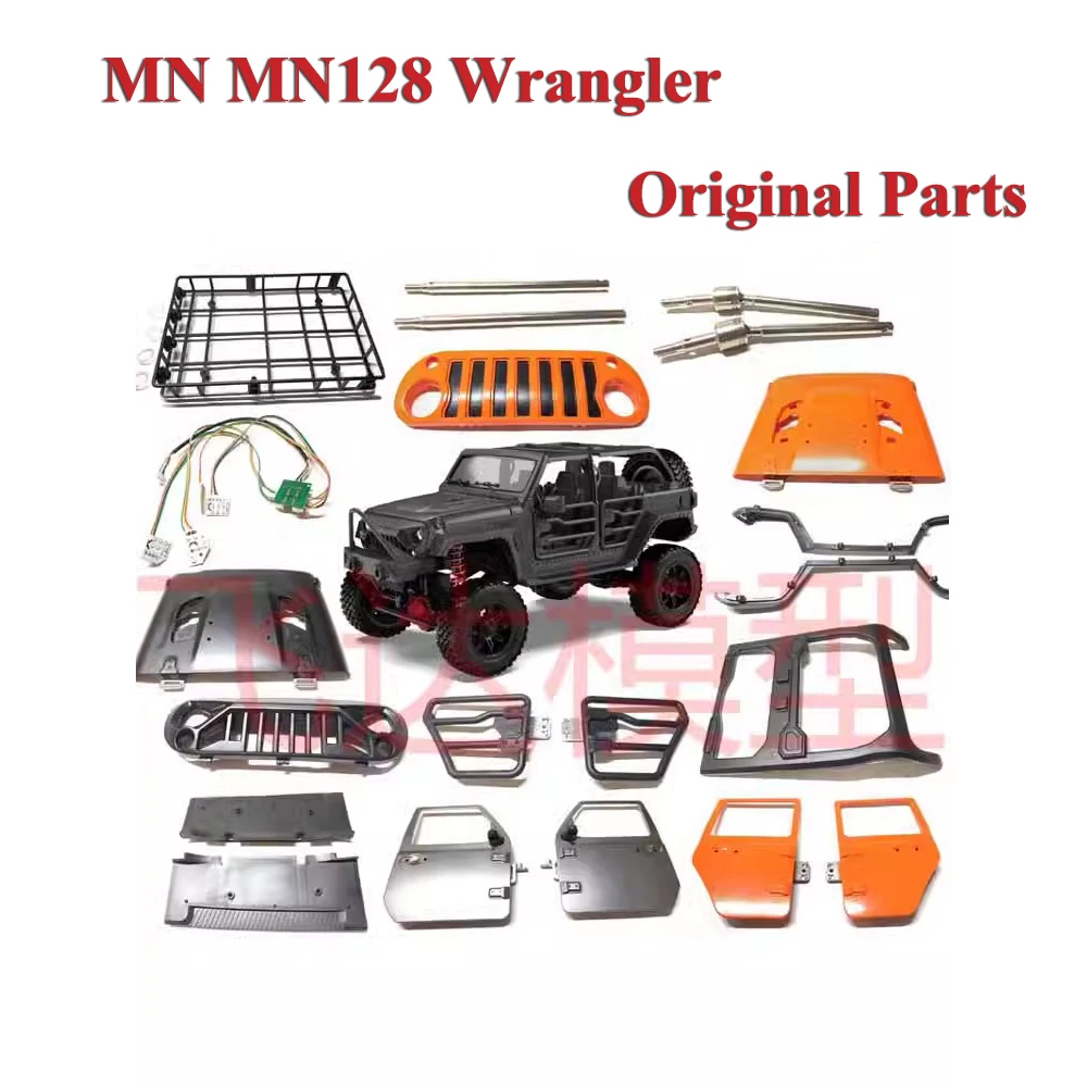 MN-MN128-MN-128-Wrangler-RC-Original-Parts-Shell-Motherboard-Reflector ...