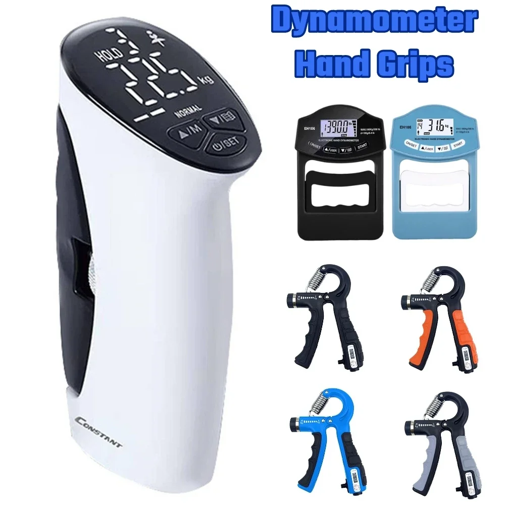 Dynamometer-Hand-Grips-Strength-Trainer-Digital-Electronic-Grip ...