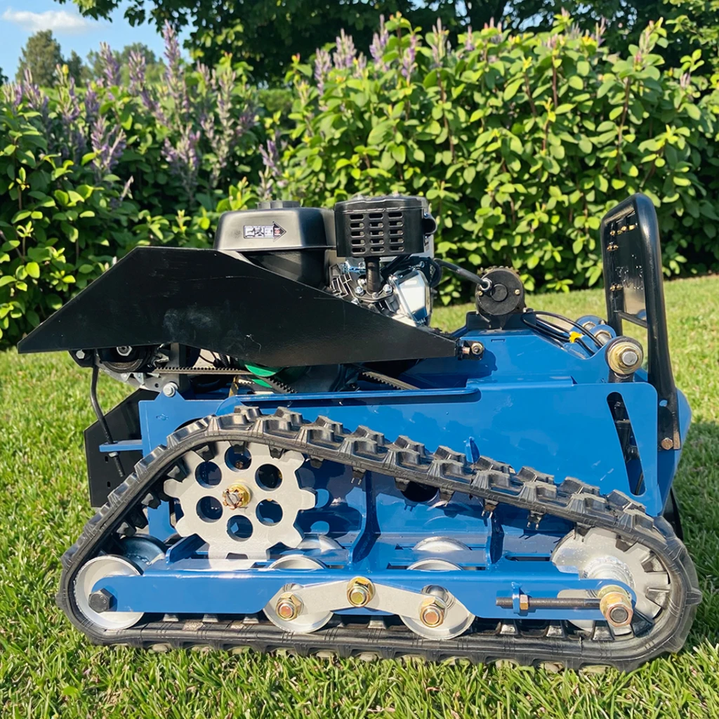 Remote Controlled Tracked Mulcher Multifunction Made in China Grass ...