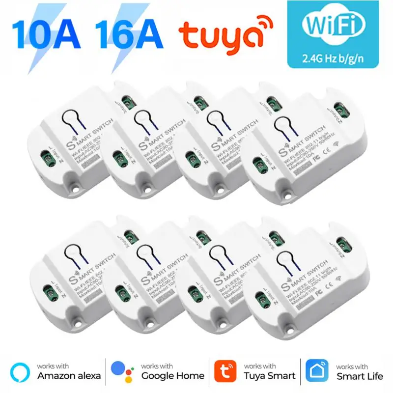 Tuya-Ewelink-WiFi-Mini-Smart-Switch-Timer-10A-16A-Wireless-DIY-Smart ...