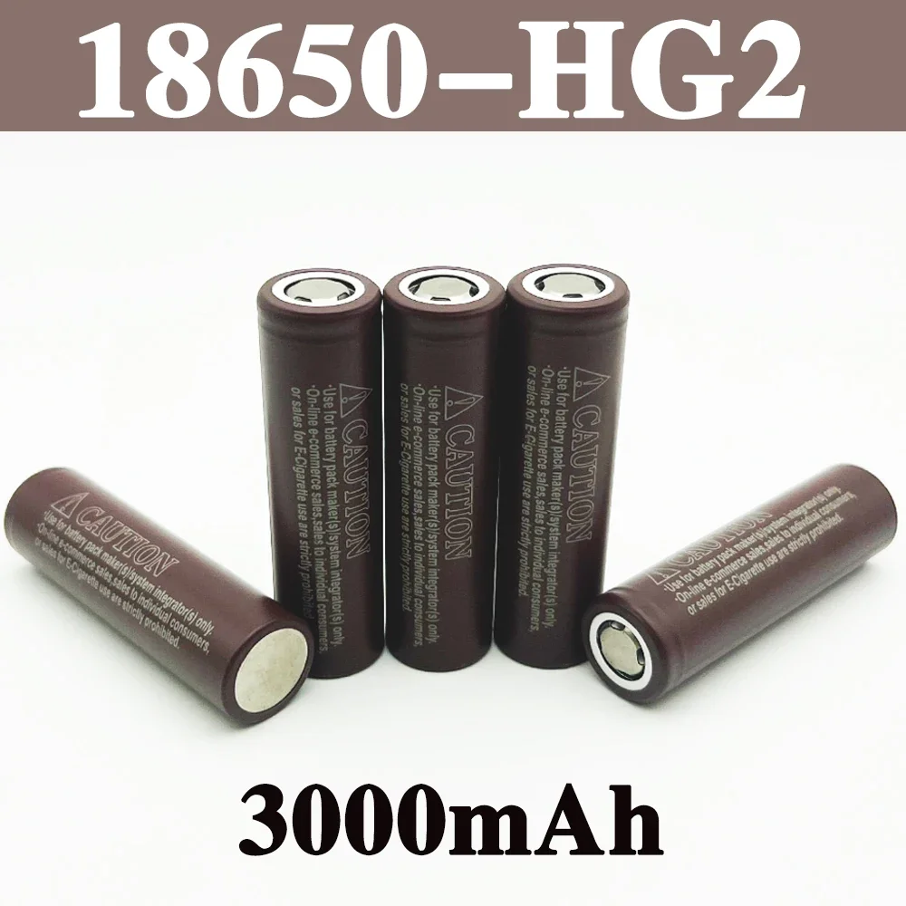 100-Brand-New-Original-Hg2-45g-3000mAh-3-7V-Discharge-20A-18650-Lithium ...