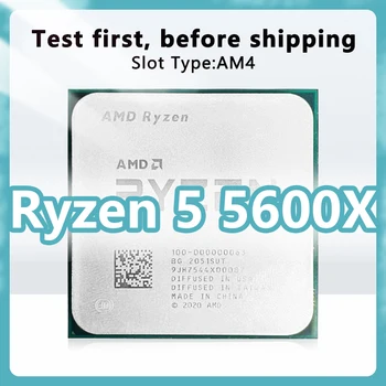 Ryzen 5 5600X CPU 7nm 6 Cores 12 Threads 3.7GHz 32MB 65W processor ...