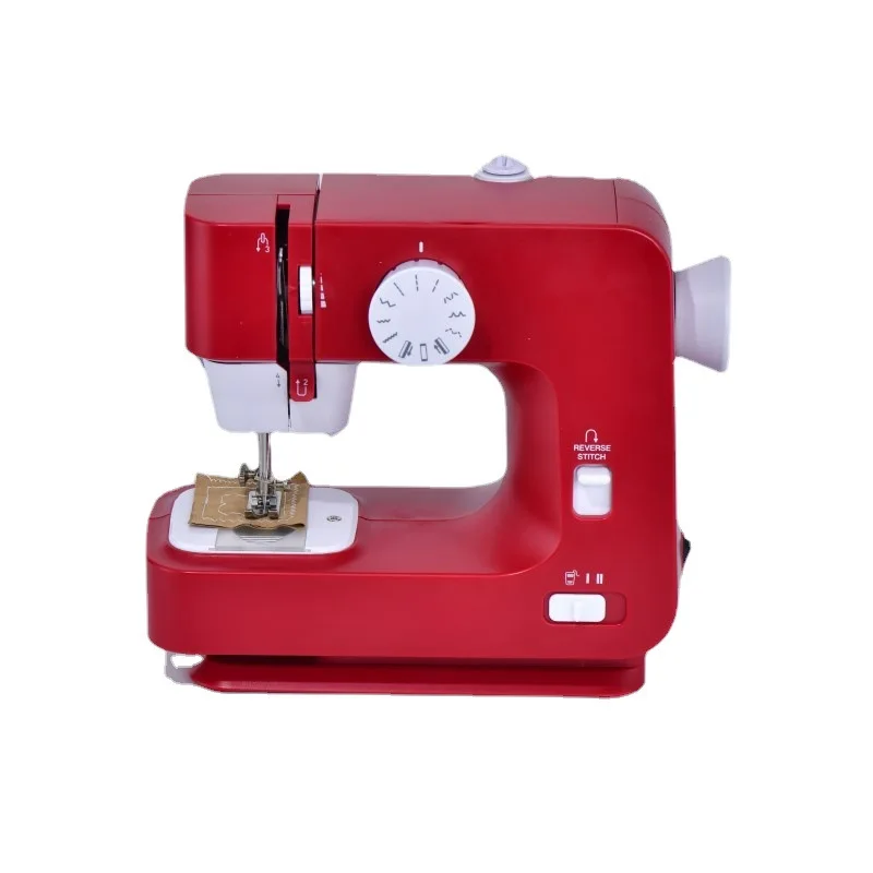 Home-Sewing-Machine-Mini-Portable-Lockstitch-Buttonhole-Eating-Thick ...