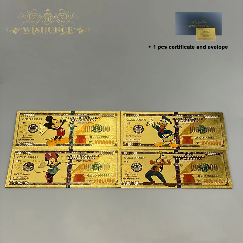 New-All-Styles-Nice-Japan-Anime-Banknote-Sets-Anime-Plastic-Card-in-24k ...