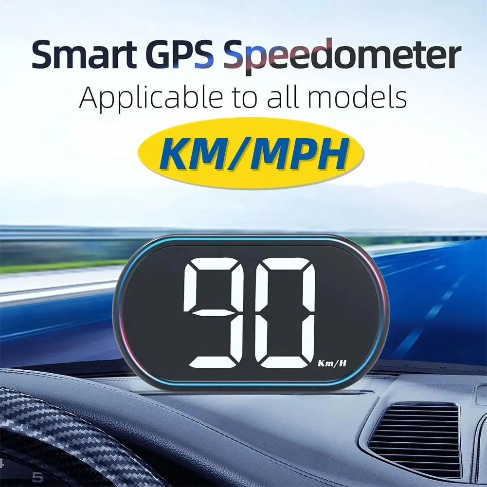 Head Up Display LED Auto Speedometer MPH KMH Smart Digital Alarm head-up-display-led-auto-speedometer-mph-kmh-smart-digital-alarm