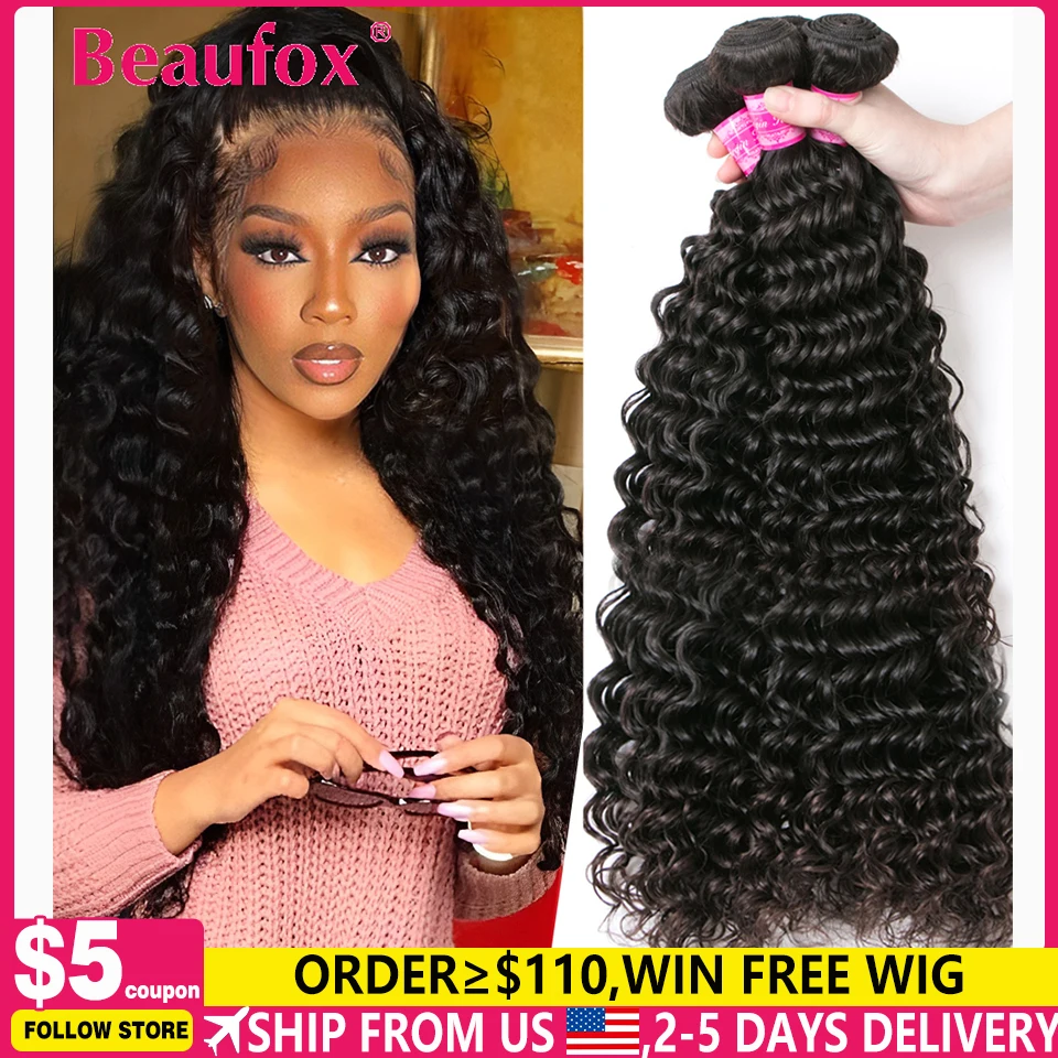 Beaufox-32-Inch-Deep-Wave-Hair-Bundles-10A-Malaysian-Human-Hair-Bundles ...