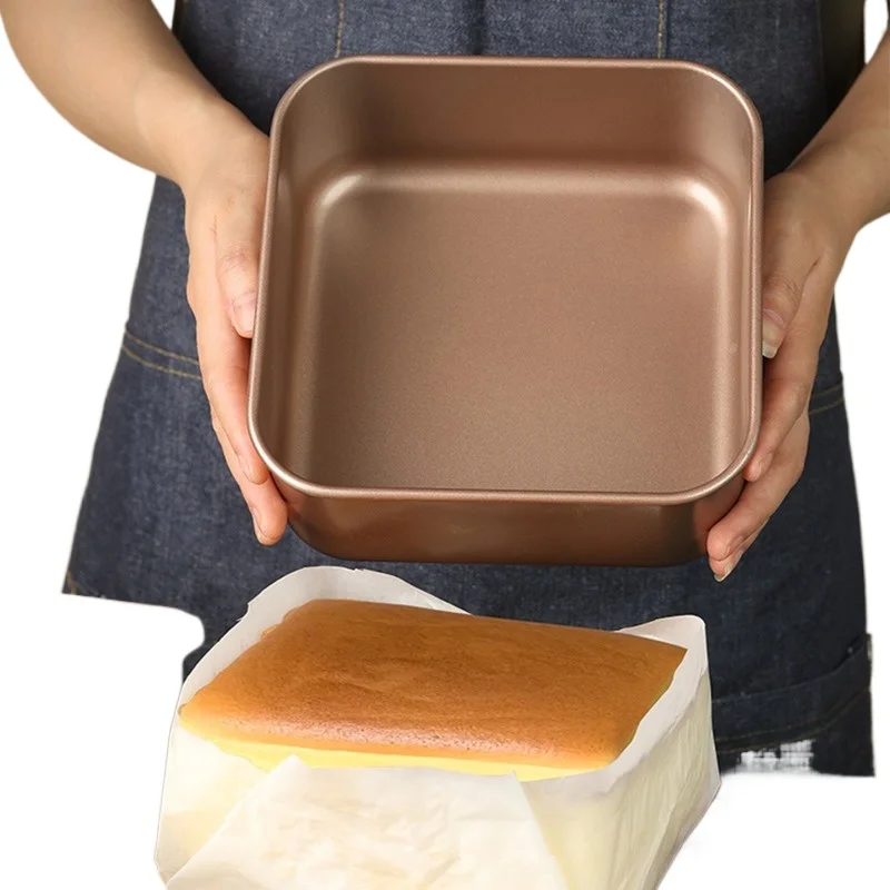 7/8/9 Inch Square Cake Mold Sponge Cake Fluffy Cake Family Multi ...