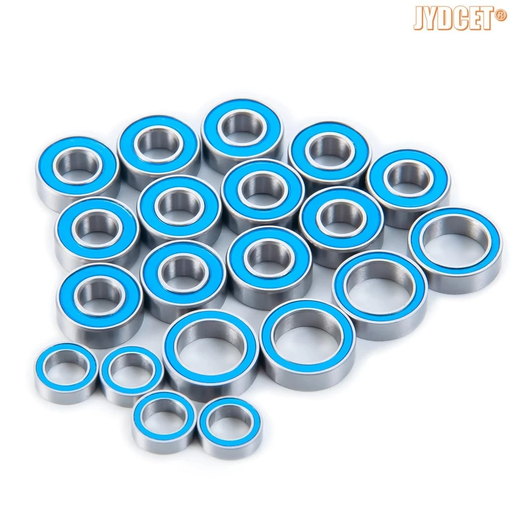 20pcs-Blue-Rubber-Sealed-Bearing-Kits-Precision-High-Speed-Bearing-for ...