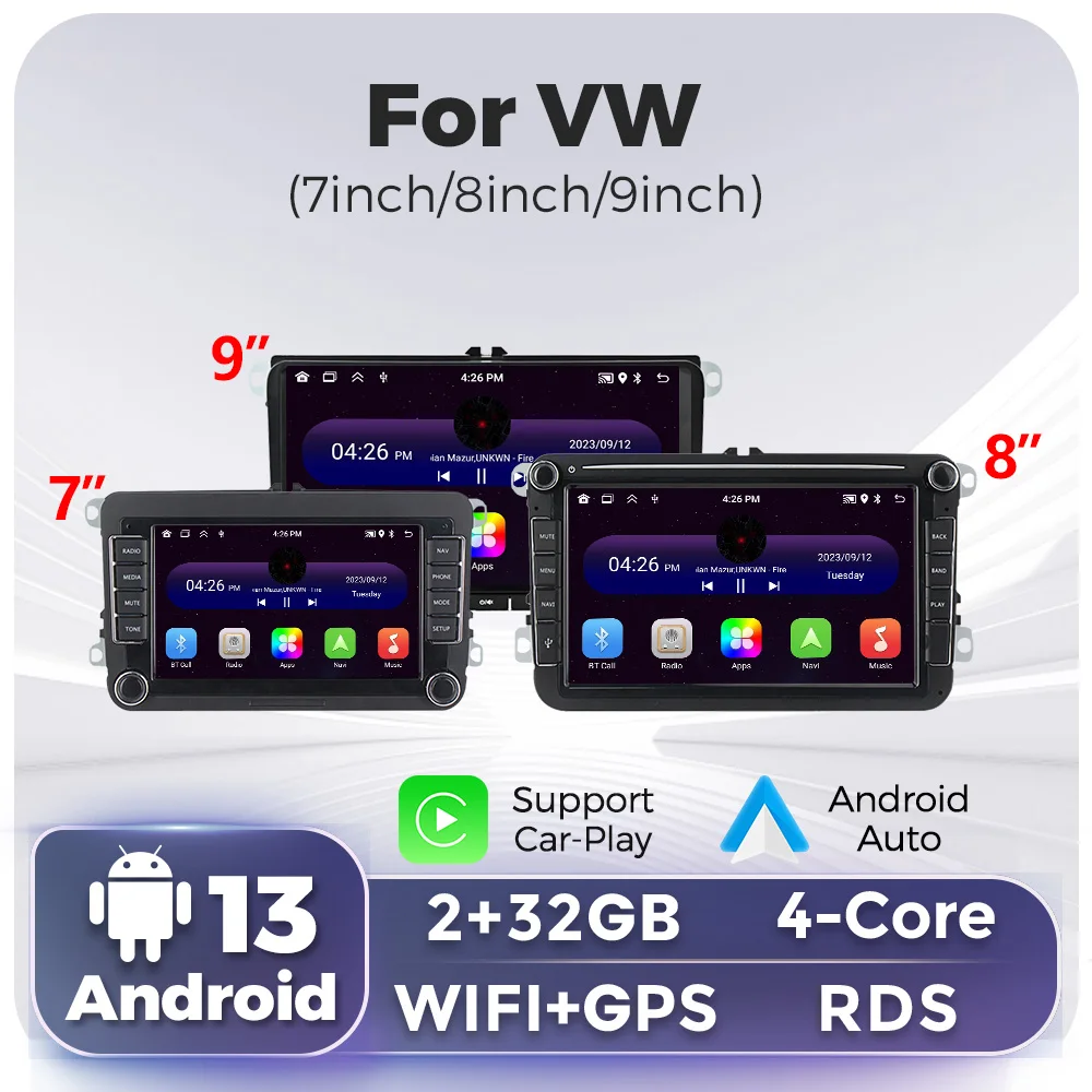 7-8-9Inch-Carplay-Android-Car-intelligent-system-For-Volkswagen-VW ...