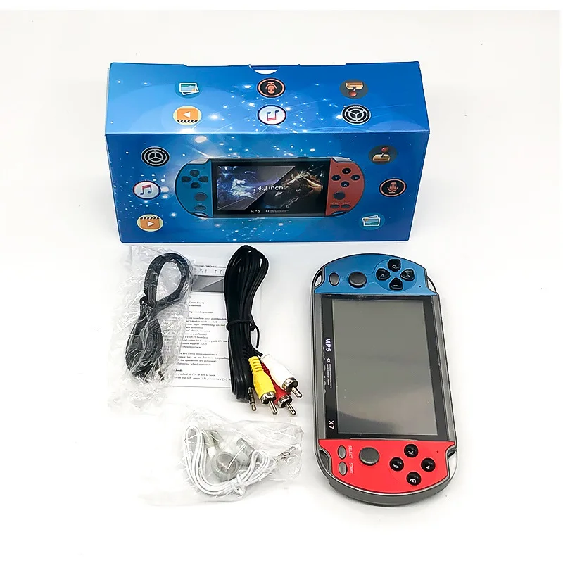 New-X7-Handheld-Game-Machine-4-3-inch-Retro-Portable-Video-Game-for-GBA ...