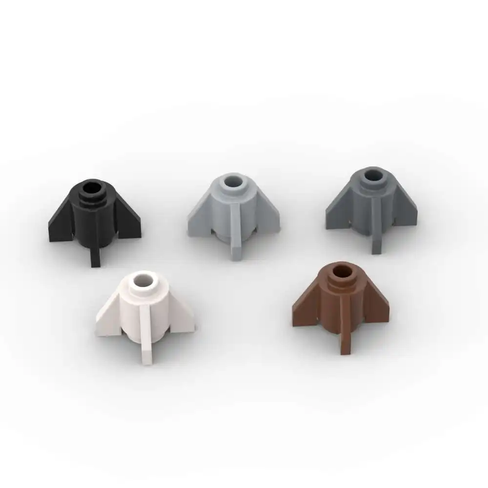 MOC-10PCS-4588-Round-1x1-With-Fins-Building-Blocks-Kit-High-Tech-Bricks ...