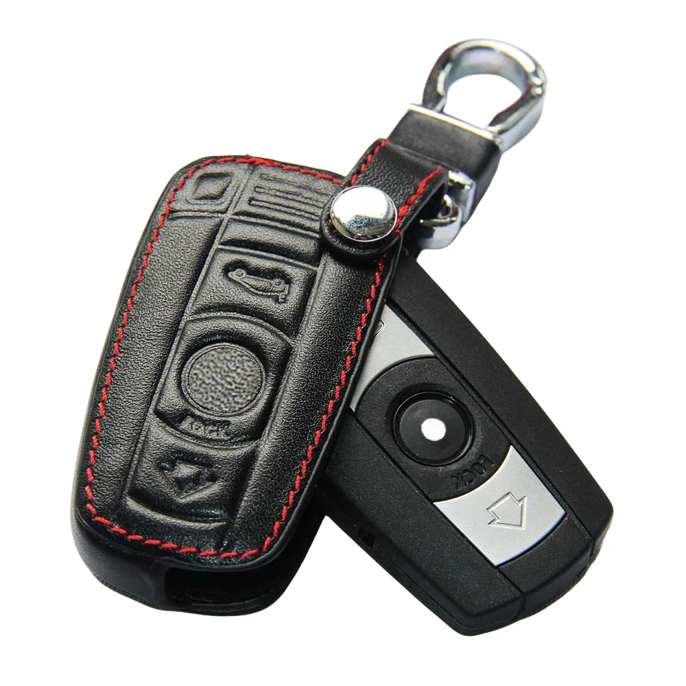 For Bmw Leather Case For Bmw E90 E30 E60 E34 E36 E38 E39 E46 118 220 ...
