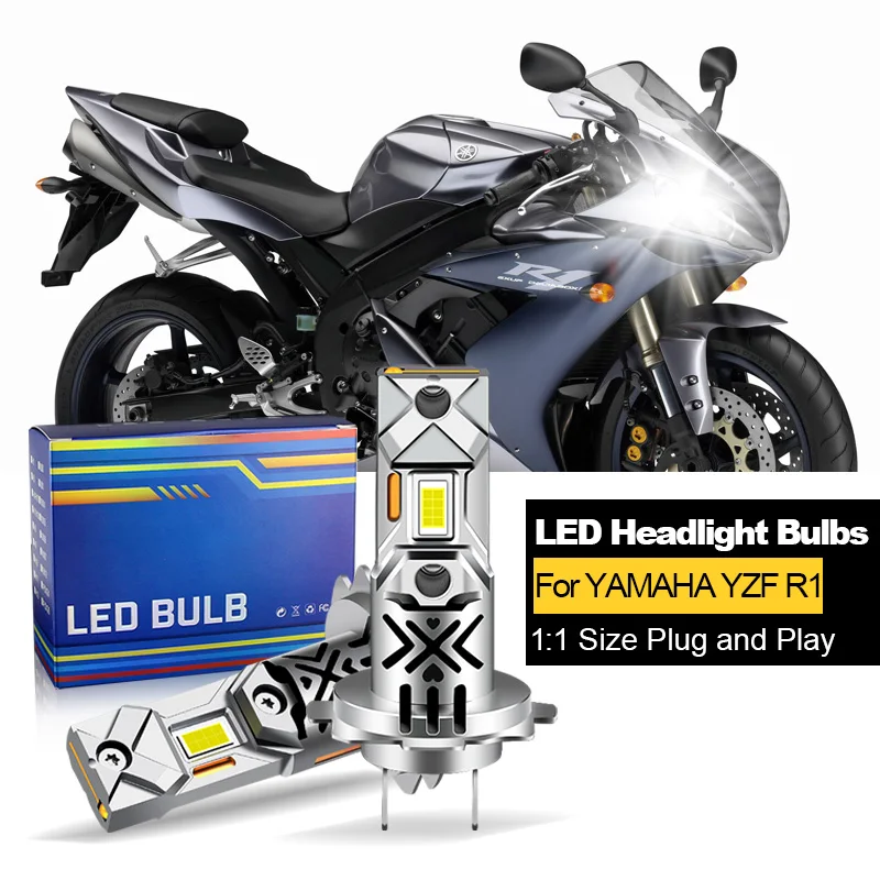 1/2Pcs Canbus For YAMAHA YZF R1 2004 2005 2006-2020 LED Motorcycle ...
