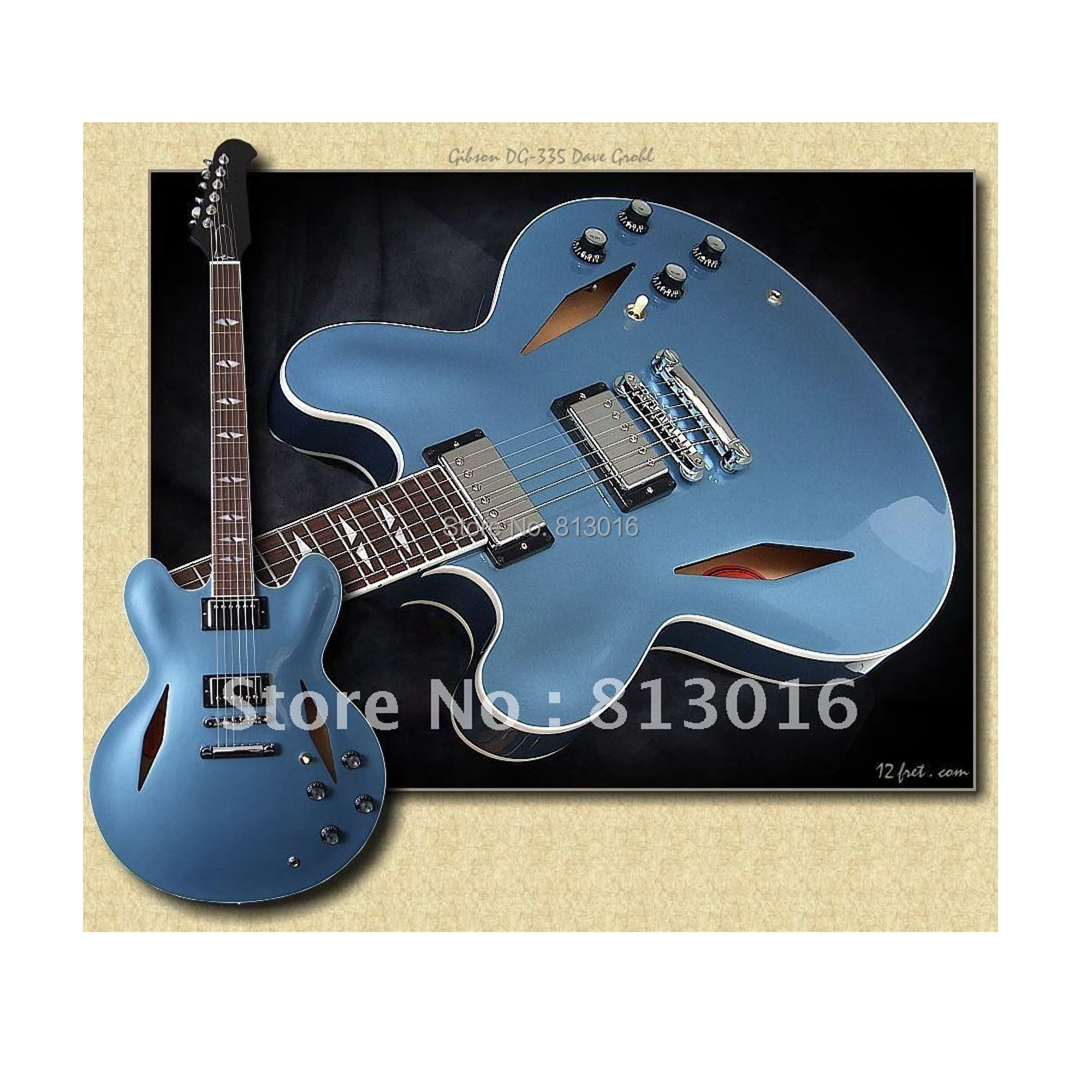 Dave Grohl Gibson Dg 335