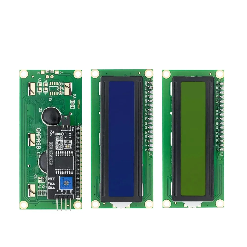 IIC-I2C-1602-LCD1602A-LCD1602-I2C-Module-Blue-Screen-Green-Screen-for ...