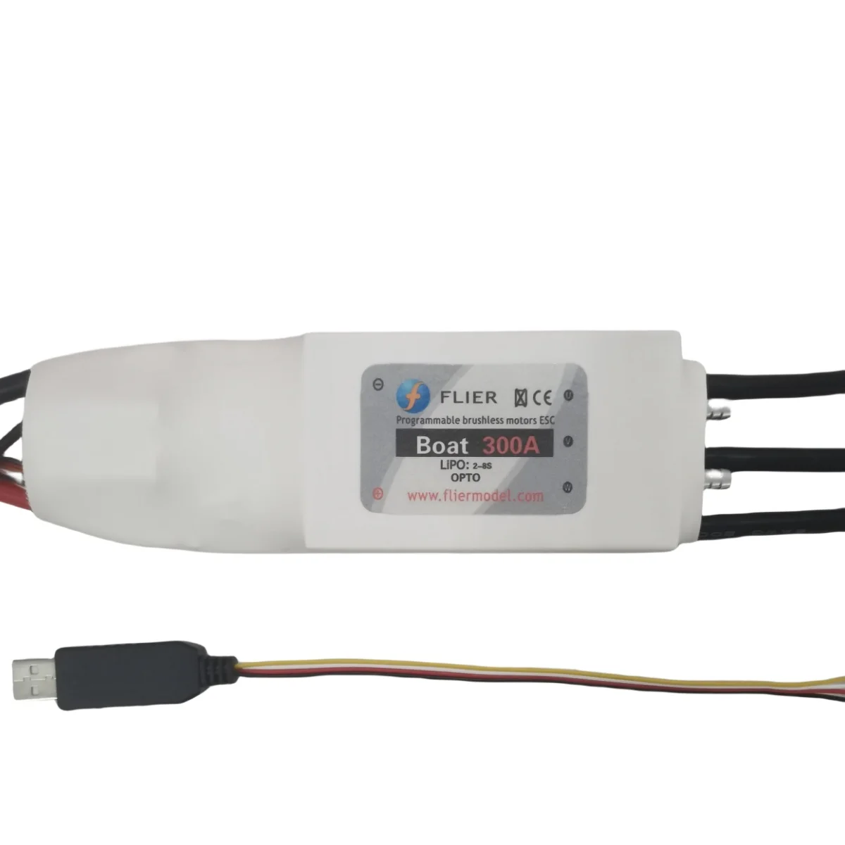 Flier-esc-RC-Marine-Brushless-Controller-for-Boat-Motor-ESC-8S-300A ...