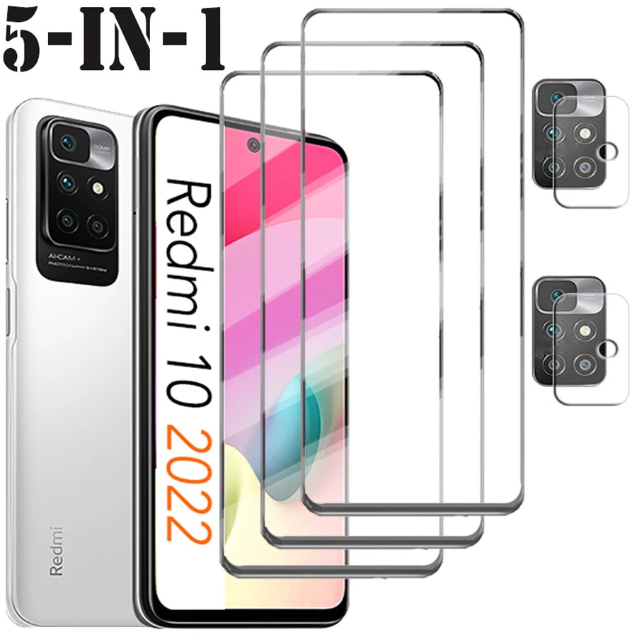 1 ~ 5 ADET Bardak Redmi 10C Ekran Koruyucu Redmi10C Kamera Filmi Xiaomi ...