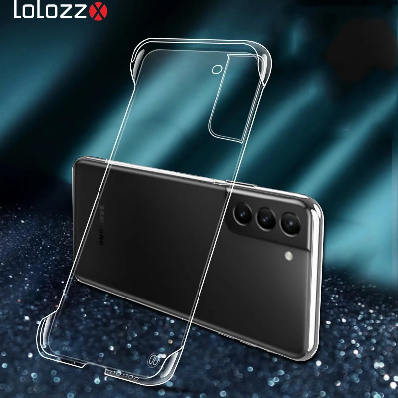 Ultra Slim Crystal Transparent Frameless Phone Case For Samsung S22 ...