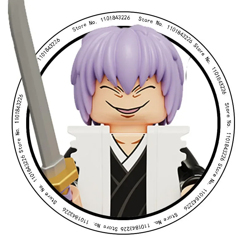 Bloques de construcción BLEACH Anime Dibujos animados Mini figuras de ...