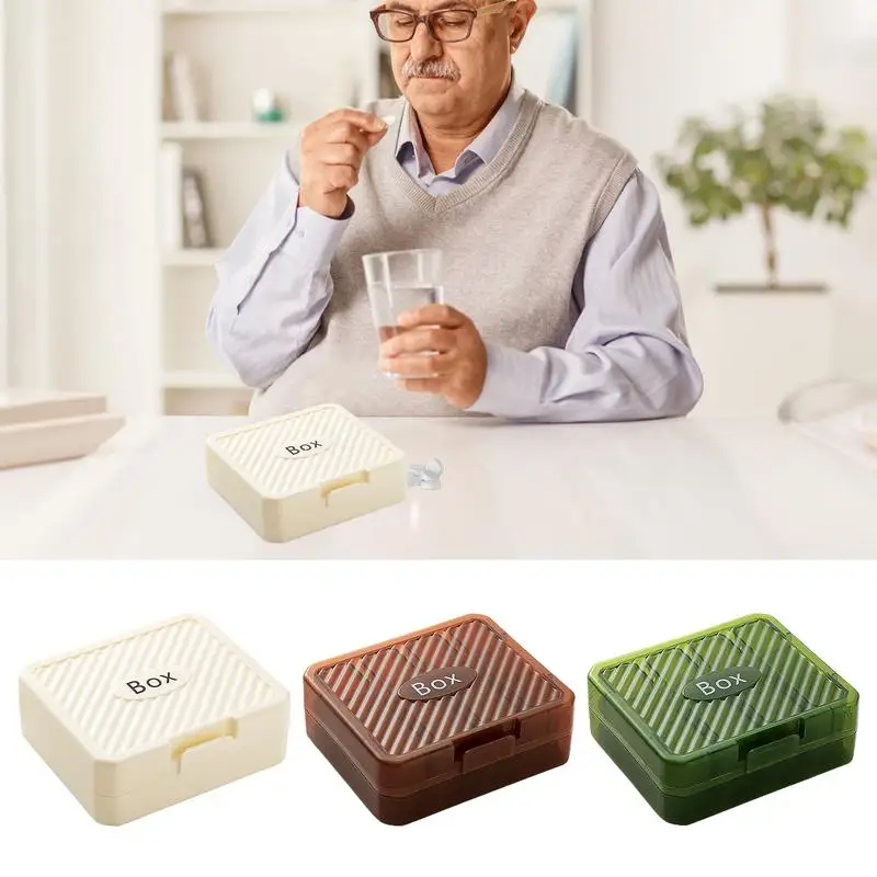 Pill-Box-Organizer-7-Days-Divided-Daily-Medicine-Storage-Box-Portable ...