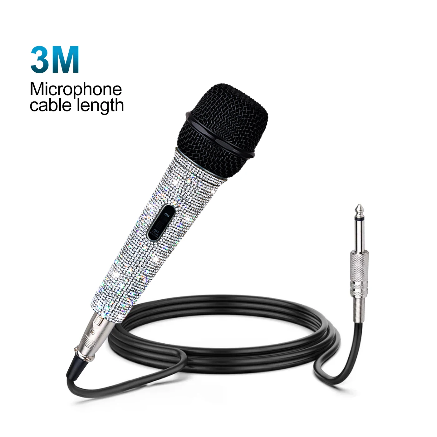 Heikuding-Wired-handheld-metal-Microphone-Dynamic-Microphone-with ...