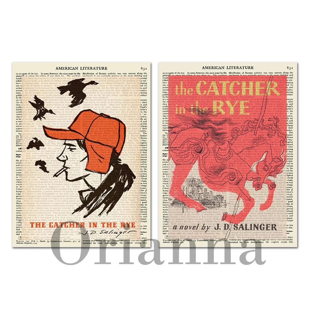 Catcher In The Rye Book Art