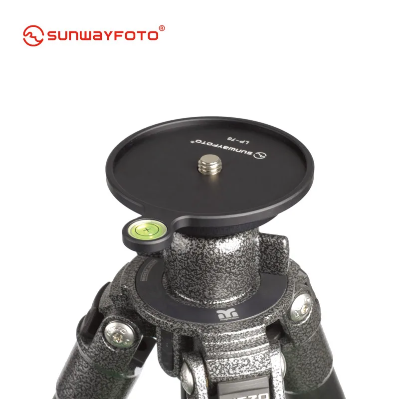 Sunwayfoto-LP-76-Add-on-Offset-Bubble-Level-Plate-76mm-diameter-for ...