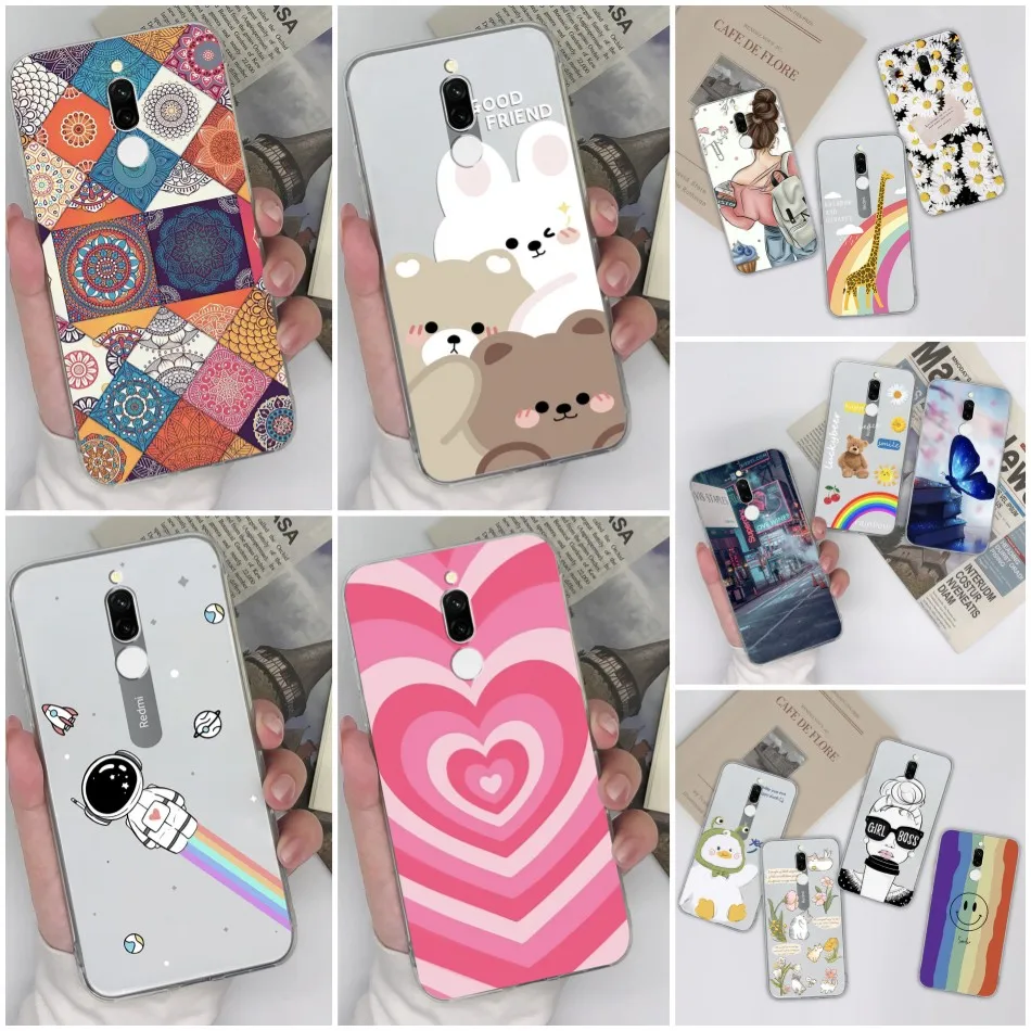 For-Xiaomi-Redmi-8-Case-Silicone-Clear-TPU-Soft-Phone-Case-For-Redmi-8A ...