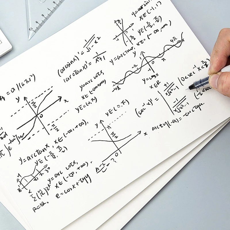 1000 Sheets Of Draft Paper Notebook For School Students Blank Doodle ...