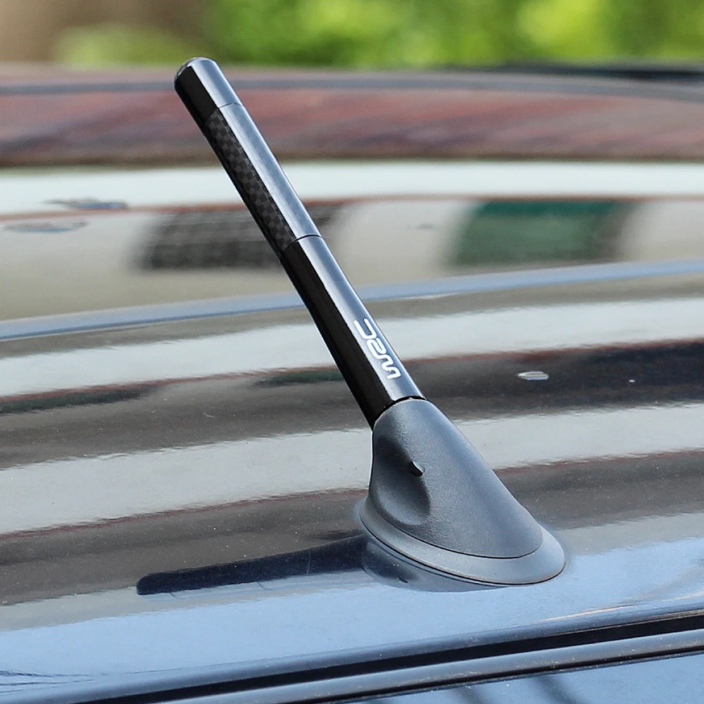 Car-Carbon-Fiber-Short-Stubby-Mast-Antenna-for-Toyota-Camry-Corolla ...