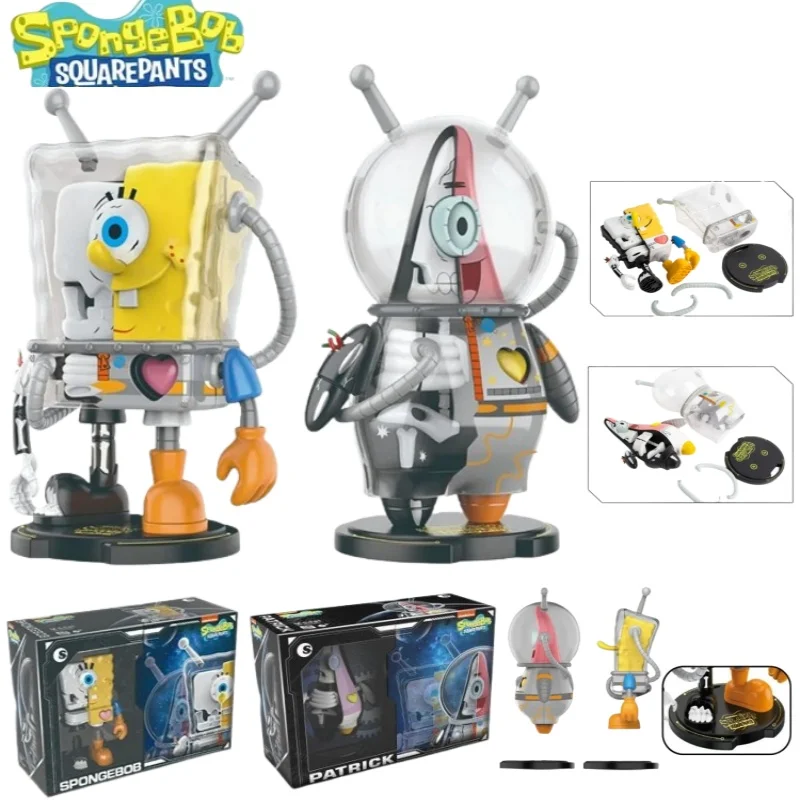 Genuine-Cartoon-SpongeBob-SquarePants-Anime-Figurines-Patrick-Star-A ...