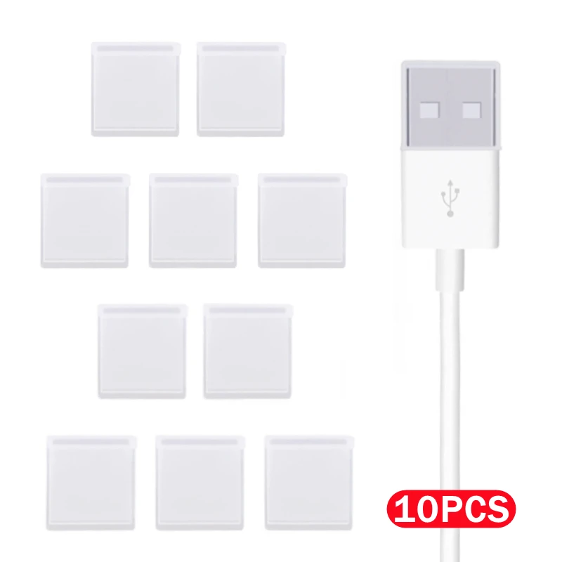 1-10Pcs-Universal-Dust-Plug-Protection-Cap-for-USB-A-Port-Male-Data ...