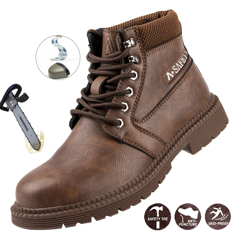 Indestructible-Labor-Shoes-Protection-Work-Shoes-Men-s-Waterproof-Boots ...