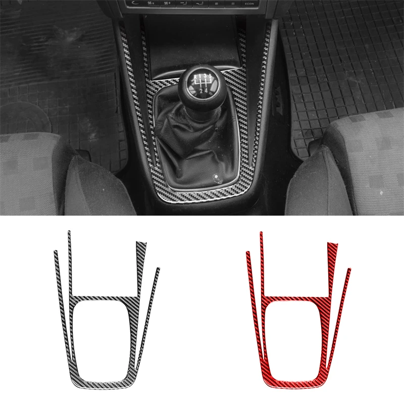 Carbon-Fiber-For-Volkswagen-VW-Golf-4-1999-2004-Car-Styling-Gear-Shift ...