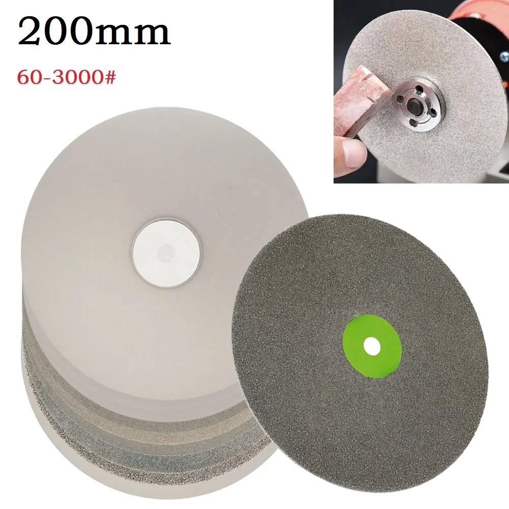 Diamond-Coated-Wheel-8inch-200mm-Diamond-Coated-Lapping-Disc-Flat-Lap ...