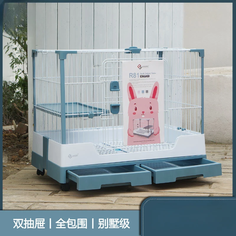 Rabbit-cage-r81-R61-R51-Rabbit-Dutch-Pig-Dragon-Cat-Deluxe-drawer-type ...