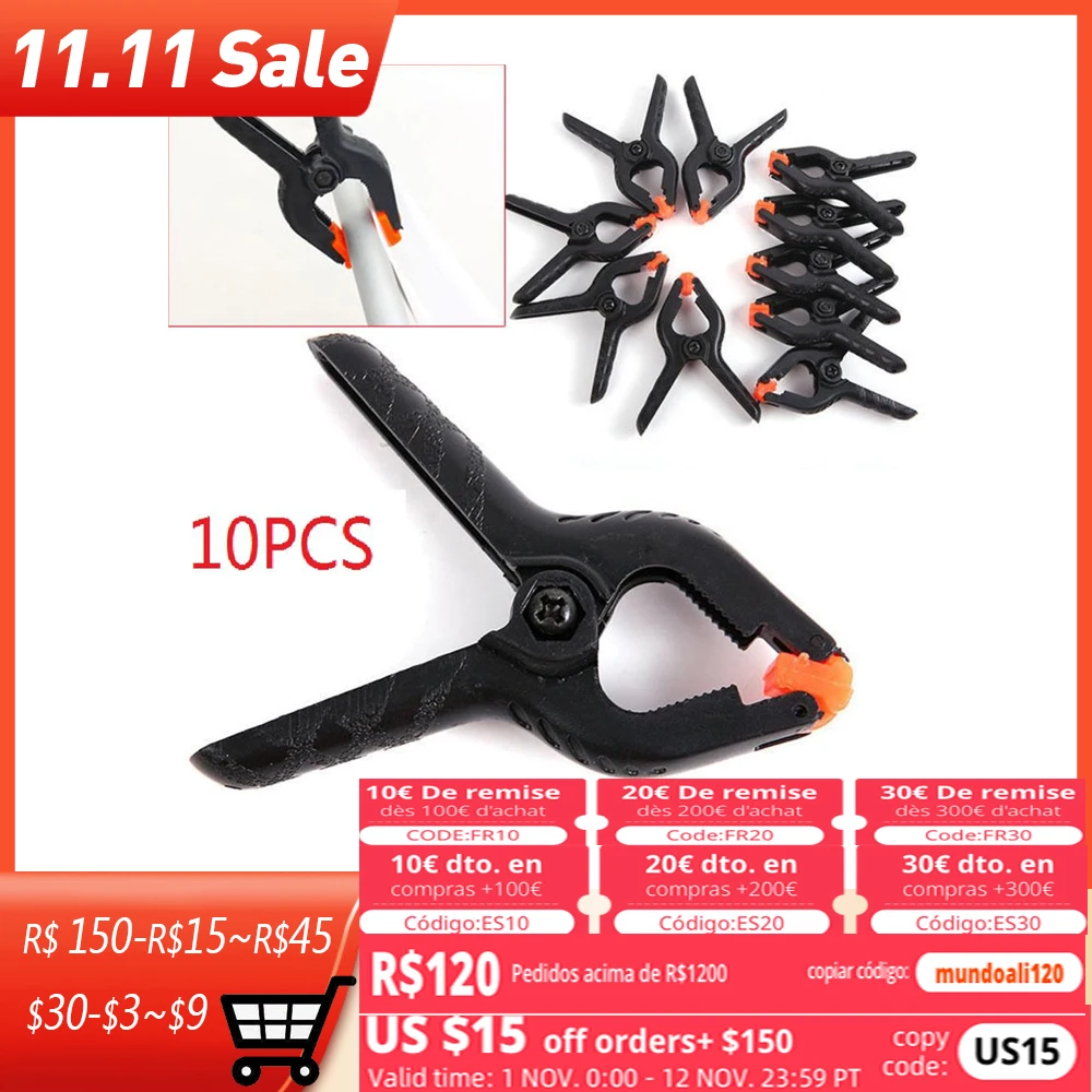 10pcs/set Background Clip Photo Studio Universal Accessories Light ...