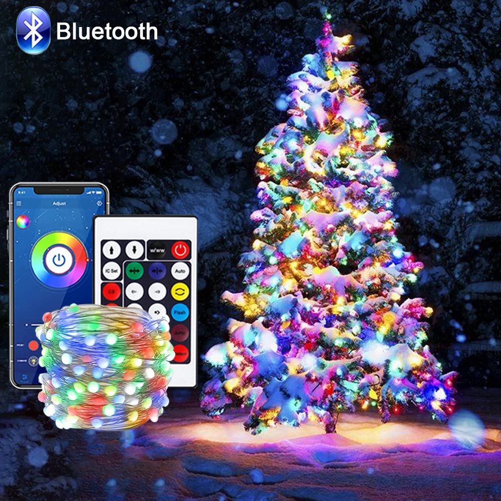 Led-Fairy-Lights-Christmas-Lights-Waterproof-Color-Changing-Festoon ...