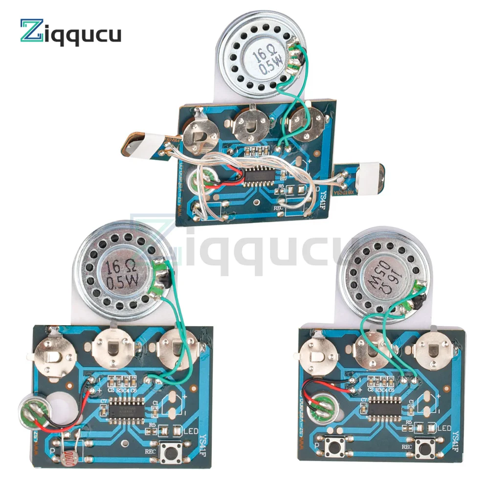 30S Sound Voice Music Recorder Board Photosensitive Sensitive Key ...