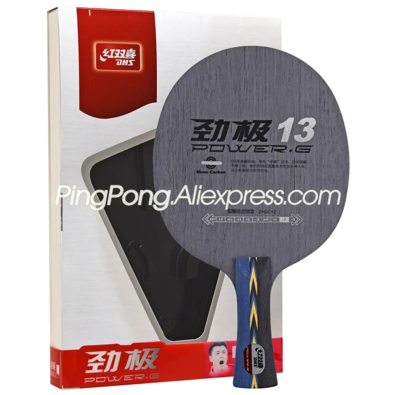 Original-DHS-POWER-G-PG-13-Table-Tennis-Blade-Fiberglass-Carbon-Racket ...