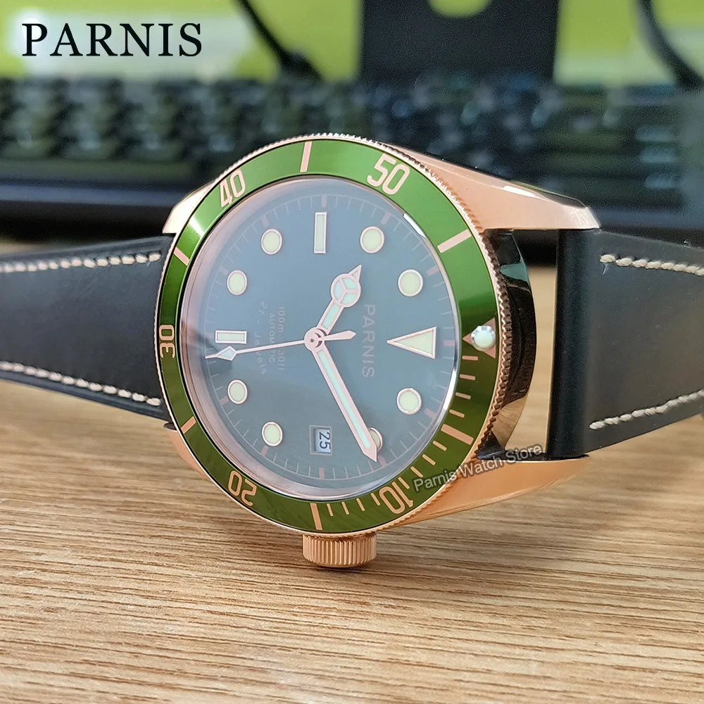 Parnis-41mm-Sapphire-Crystal-Miyota8215-Automatic-Men-s-Watch-Luminous ...