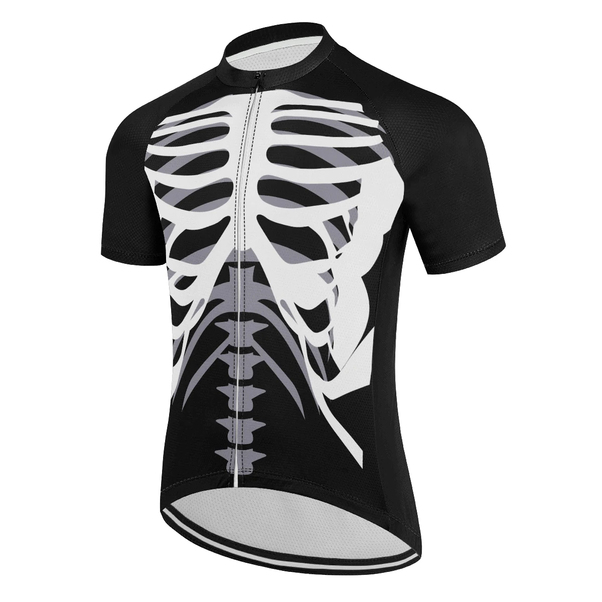 skull Cycling Jersey Tops Summer Men MTB Bike Jersey Pro Bicycle Shirt Breathable Cycling ...