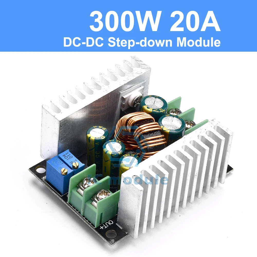 Modulo di conversione Step-down DC 300W 20A modulo Step-down regolabile ...