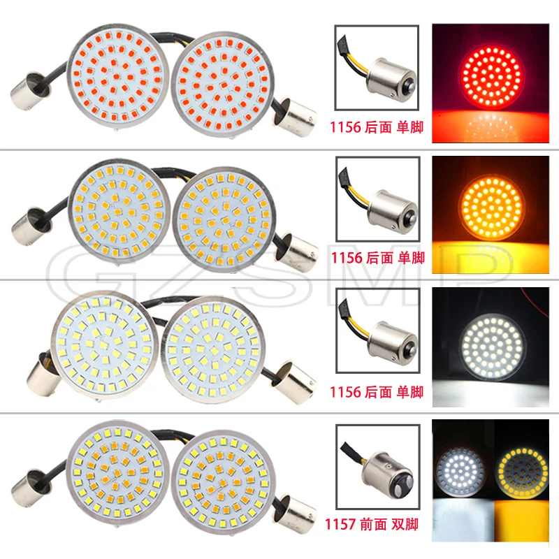 1157-LED-Turn-Signal-Harley-1156-Motorcycle-LED-Turn-Signal-Lights-For ...