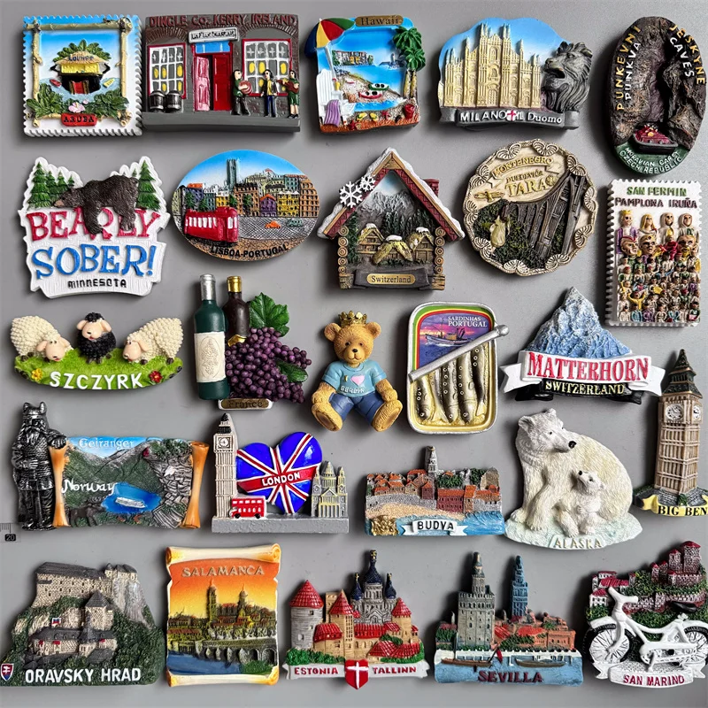Fridge-Magnets-Aruba-Ireland-Havaii-Milano-Czech-Lisboa-Switzerland ...